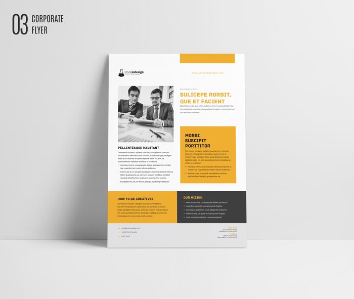 10 FREE InDesign Flyer Templates Bundle Vol 2 StockInDesign