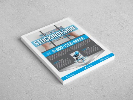 FREE Product Showcase Flyer – StockInDesign