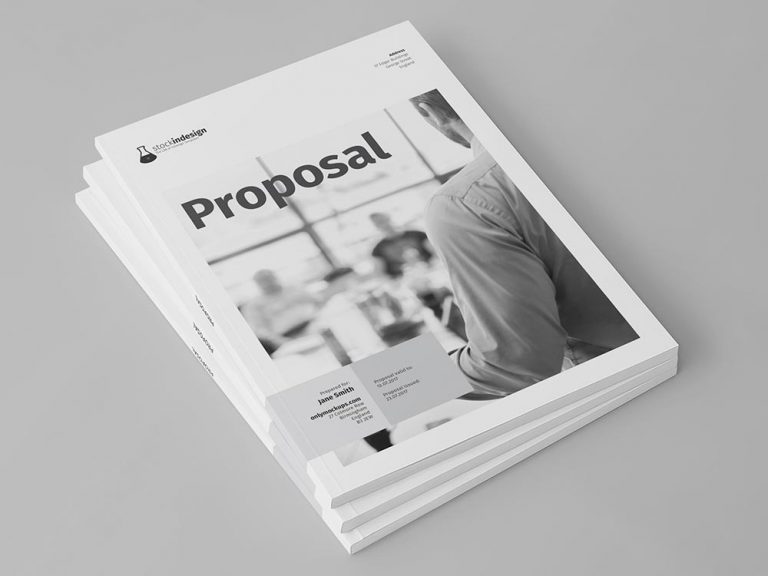 Proposal Template for Adobe InDesign