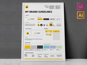 Brand Identity Poster – StockInDesign
