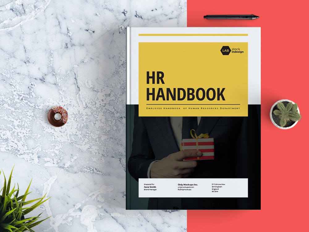 Employee Handbook Template StockInDesign