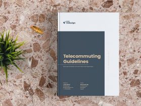 Telecommuting Guidelines Template - InDesign Templates